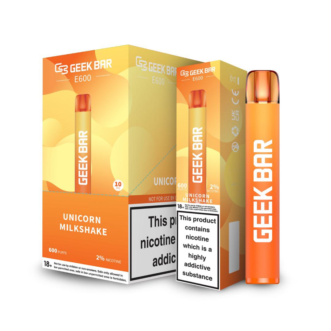 GEEK BAR Unicorn Milkshake E600 Disposable Vape