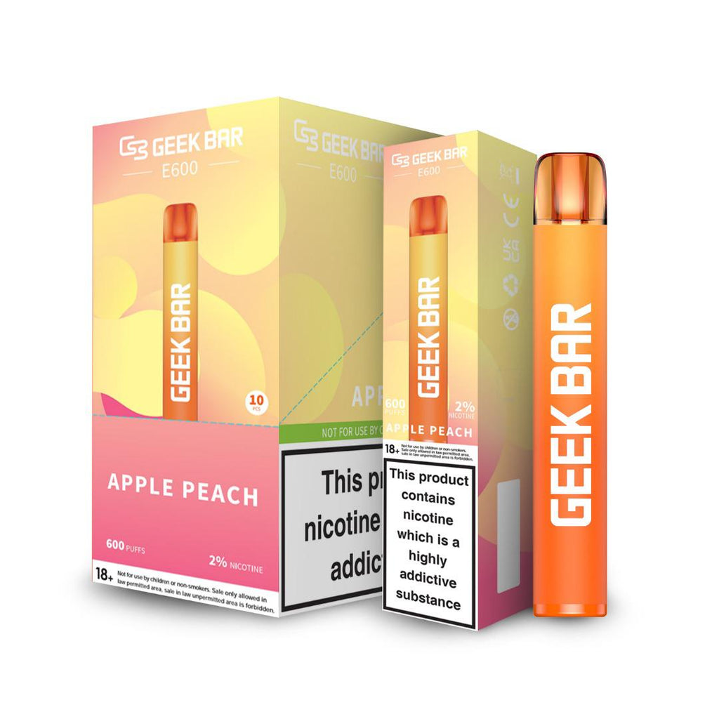 GEEK BAR Apple Peach E600 Disposable Vape