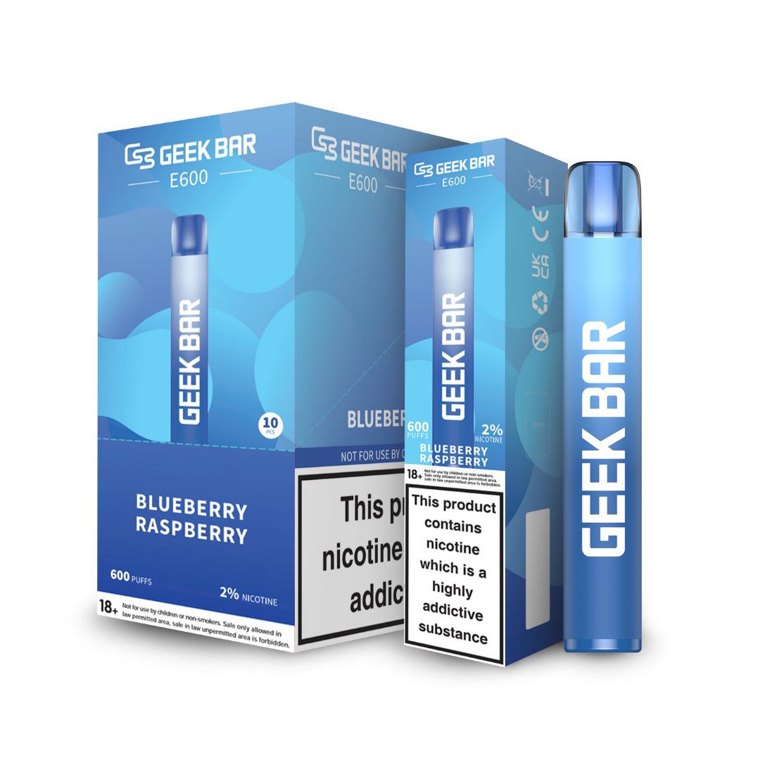GEEK BAR Blueberry Raspberry E600 Disposable Vape